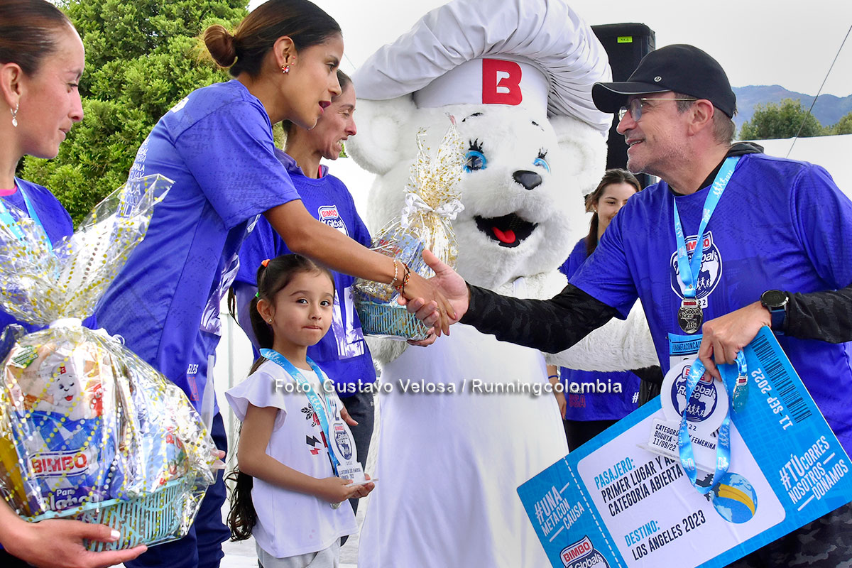 Sandra y Franklin se van para la carrera Global Race en Los Ángeles ...