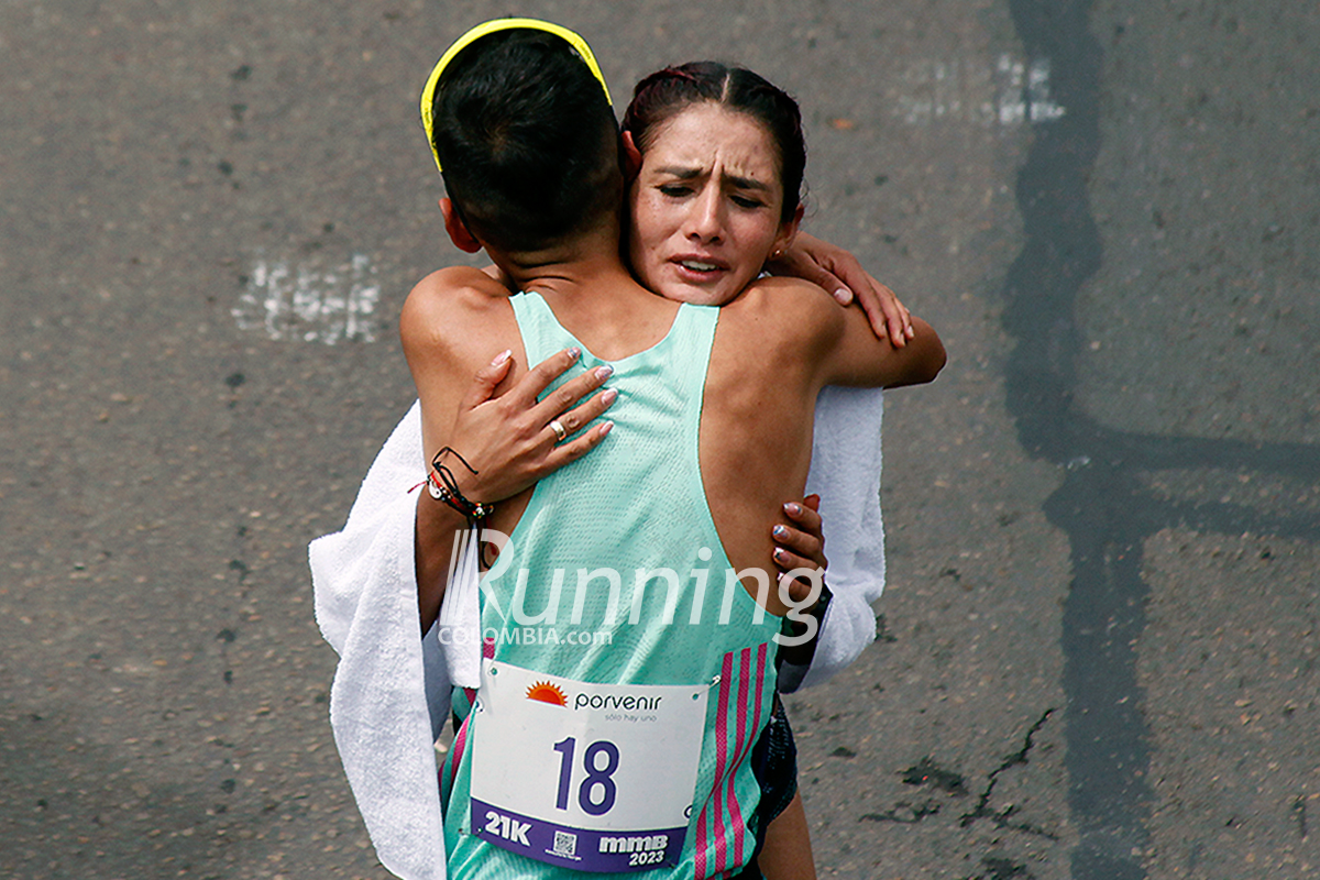 Angie Orjuela y John Tello hicieron historia en la mmB 2023 - Running ...