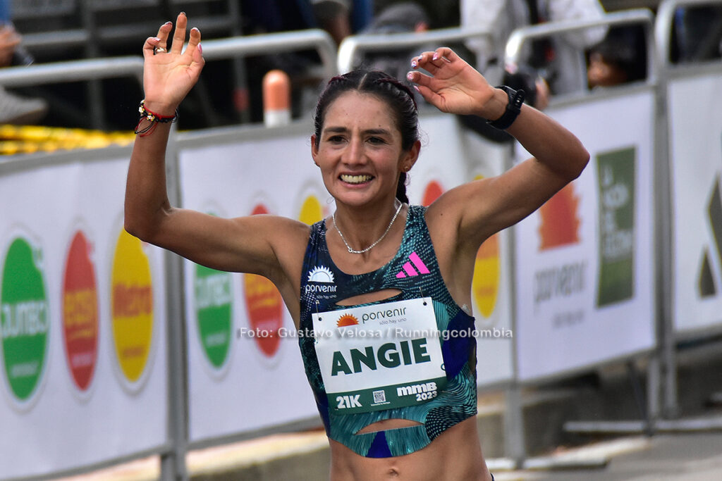 Angie Orjuela y John Tello hicieron historia en la mmB 2023 - Running ...